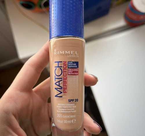 Крем тональный Rimmel london match perfection