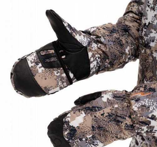 Рукавицы King Hunter Winter Camo Snow S-M