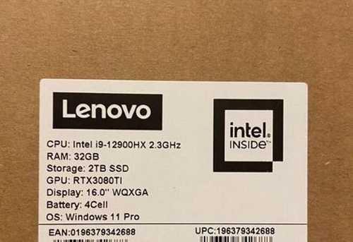 Заказ Lenovo legion 7 i9 32/2 3080ti usa