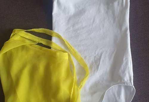 Форма babydance желтая юбка бебиденс 98-110