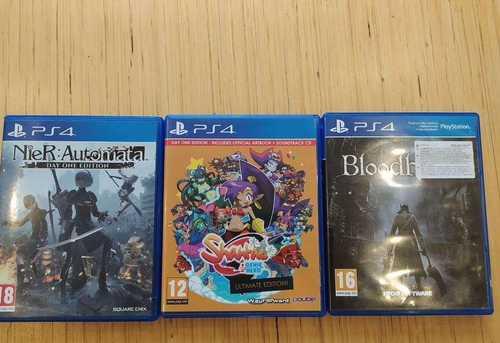 Игры для PS4 - Bloodborne, Nier Automata, Doom