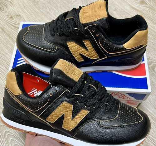 Кроссовки New balance 574 кожа, р.37/41