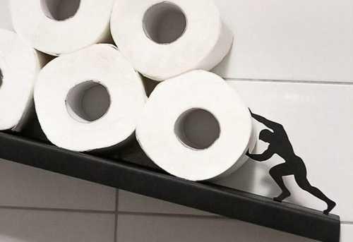 Полка держатель для туалетной бумаги