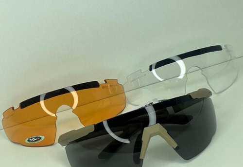 Баллистические очки Wiley-X с тремя линзами