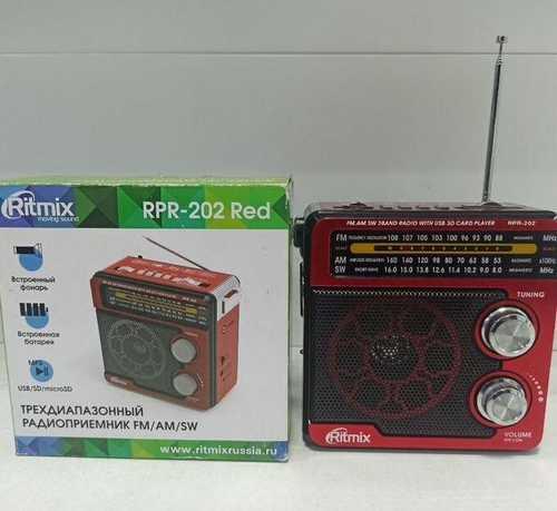 Радиоприемник Ritmix RPR-202 Red
