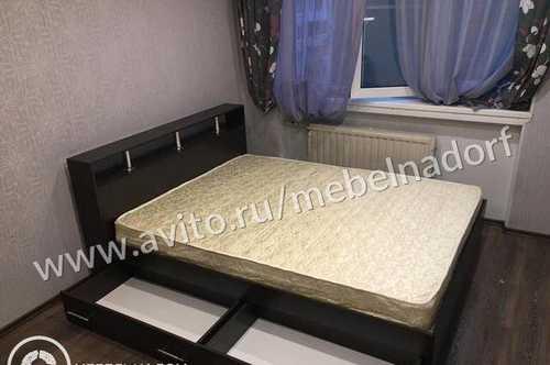 Кровать 160х200 недорого с основанием и матрасом