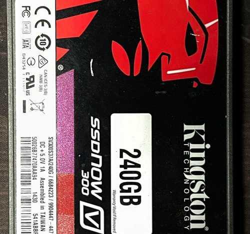 Ssd kingston 240gb