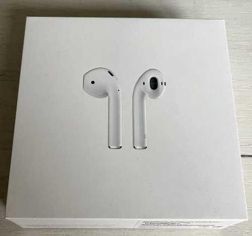 Наушники Airpods коробка