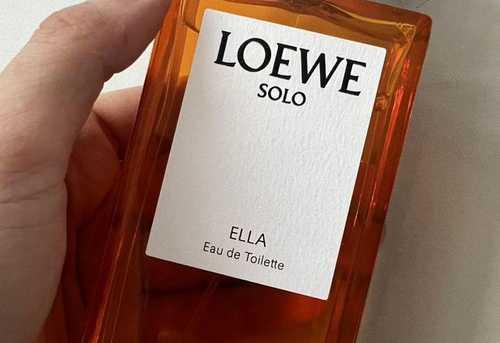 Аромат loewe solo ella