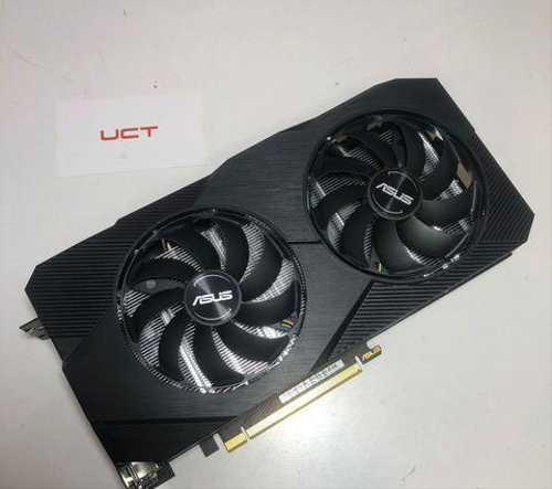 Видеокарта asus dual geforce RTX2060 OC EVO 6Гб