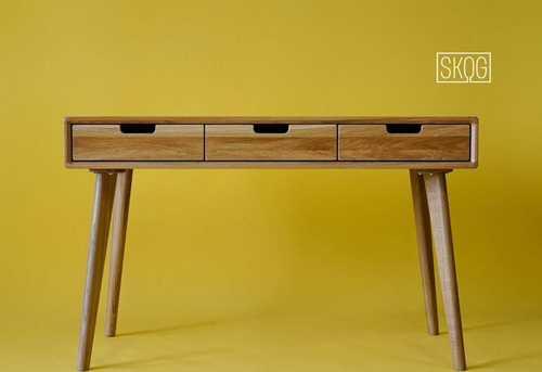 Консольный стол — «Обычный» из массива дуба