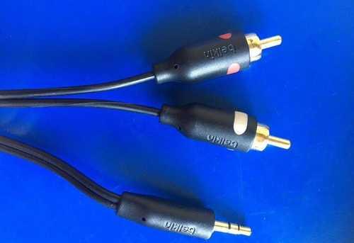 Аудио кабель 3 5 мм джек тюльпаны