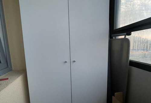 Шкаф IKEA 2 двери белый бострак