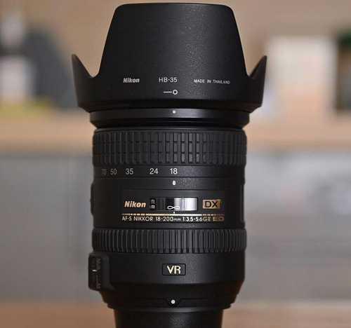 Nikon 18-200mm f/3.5-5.6G ED AF-S VR II DX