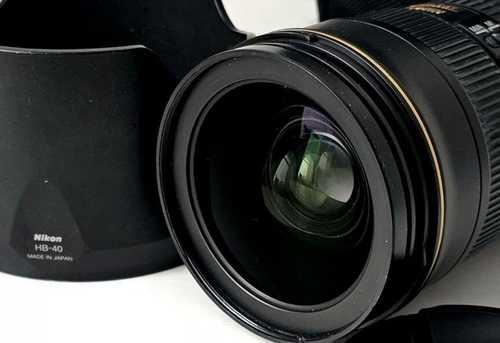 Объектив Nikon AF-S Nikkor 24-70mm f/2.8G ED