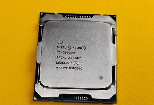 Intel xeon E5 2690V4 14 ядер 3500 мгц