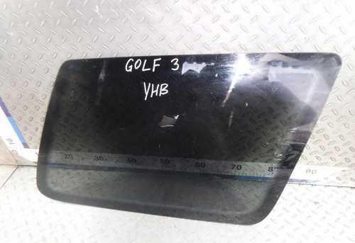 Стекло кузовное глухое правое VW Golf III