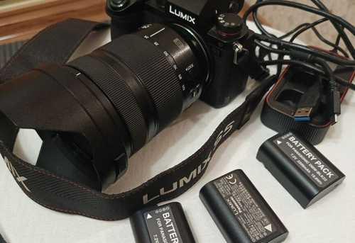 Беззеркалка Lumix S5 с обьективом 24-105