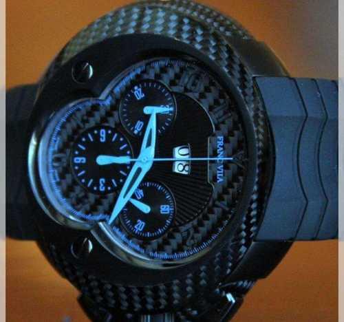 Швейцарские часы Franc Vila PVD/Carbon FV evos 8