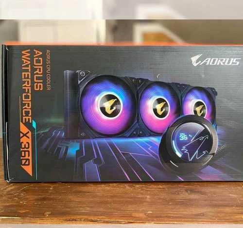 Aorus liquid cooler 360 RGB Fusion 2.0