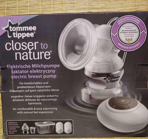 Молокоотсос электрический Tommee tippee, новый