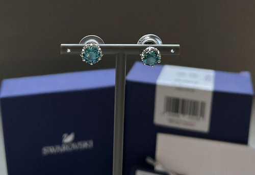 Новые Swarovski серьги Birthstone Декабрь