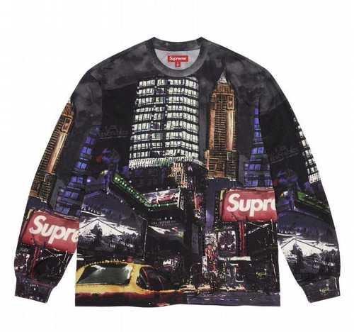Лонгслив Supreme Ss 25 Week 2 Skyline Sequin