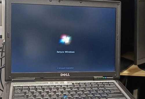 Ноутбук Dell d620 14", 2gb com без зарядки