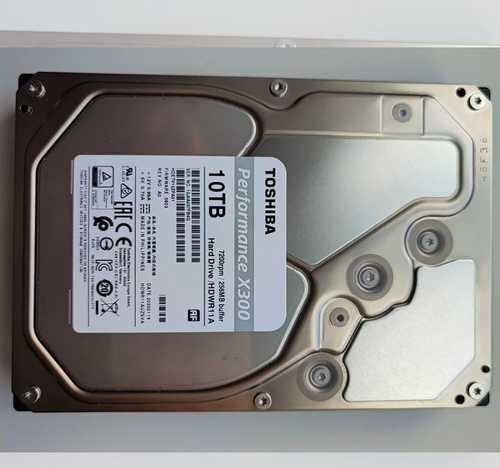 Жесткий диск 10Tb Toshiba Performance X300