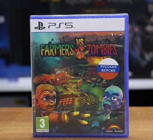 Farmers vs Zombies PS5, русские субтитры