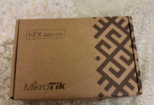 Маршрутизатор mikrotik hex S rb760igs