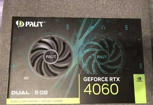 Новая Видеокарта Palit nvidia GeForce RTX 4060
