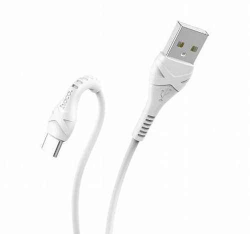 Кабель Hoco X37 Cool Power USB - TypeC 1m (белый)