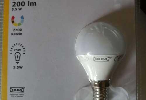 Лампа светодиодная IKEA E14