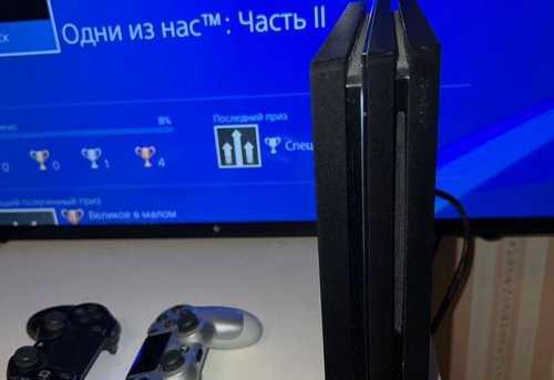 Ps4 pro 1tb + игры