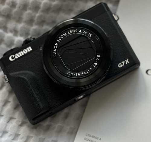 Продаю Canon G7X Mark III