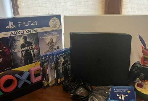 Sony playstation 4 slim +игрыОбмен ps3