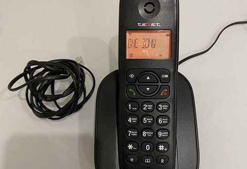 Телефон бесшнуровый стационарный Texet D4505A
