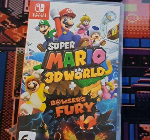Super mario 3D world + bowser's fury Нинтендо свич