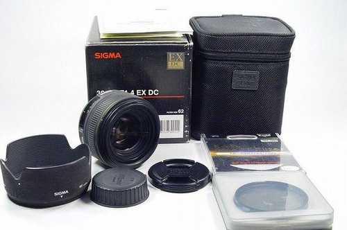 Комплект. Sigma DC 30mm f/1.4 EX HSM Nikon