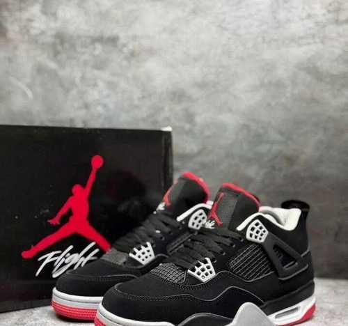 Nike Air Jordan 4 Retro Starfish Black