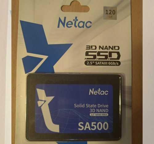 SSD Netac sa500 120 Гб (Новый)