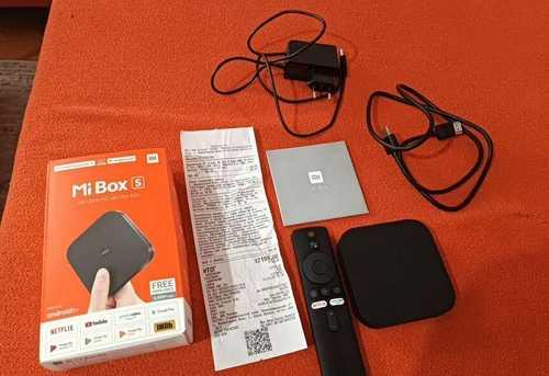 Xiaomi mi tv box s 4k ultra HD