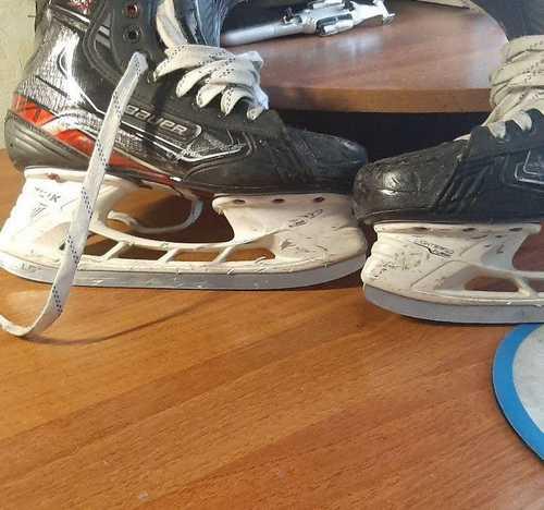 Хоккейные коньки bauer vapor 2x юниорские