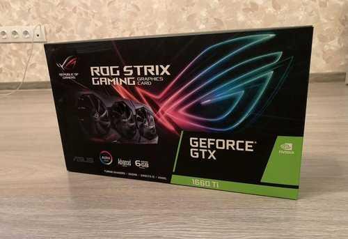 Видеокарта asus GeForce GTX 1660 Ti 6 гб