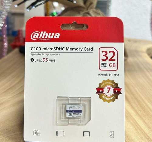 Memory Card dahua microsdxc Карта памяти 32/64/128