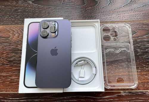 iPhone 14 pro 128gb Гарантия deep purple sim+esim