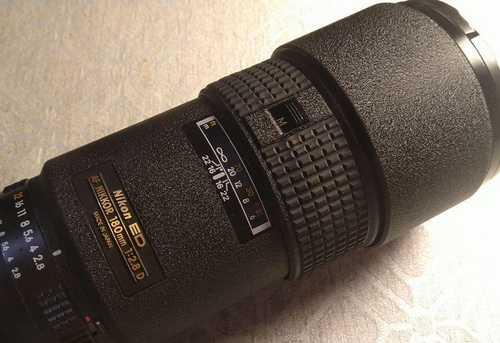 Nikon ED AF Nikkor 180mm f/2.8 D коллекционный