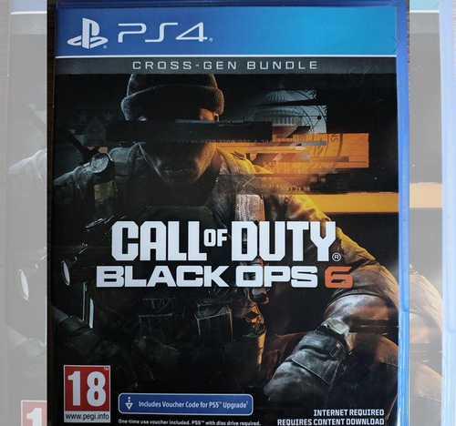 Игра Call of duty black ops 6 ps5/ps4