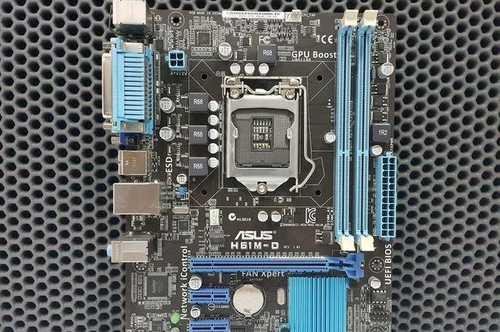 Мат плата s1155 asus H61M-D (Intel H61)(DDR3)